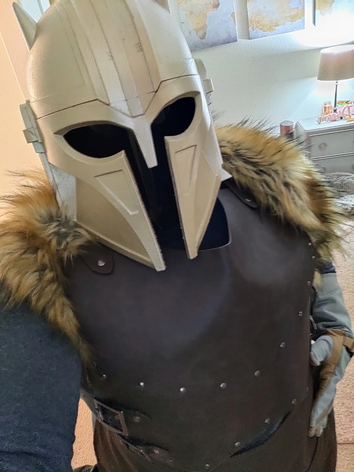 $11/mo - Finance HiiFeuer Medieval Faux Leather Chest Armor, Retro ...