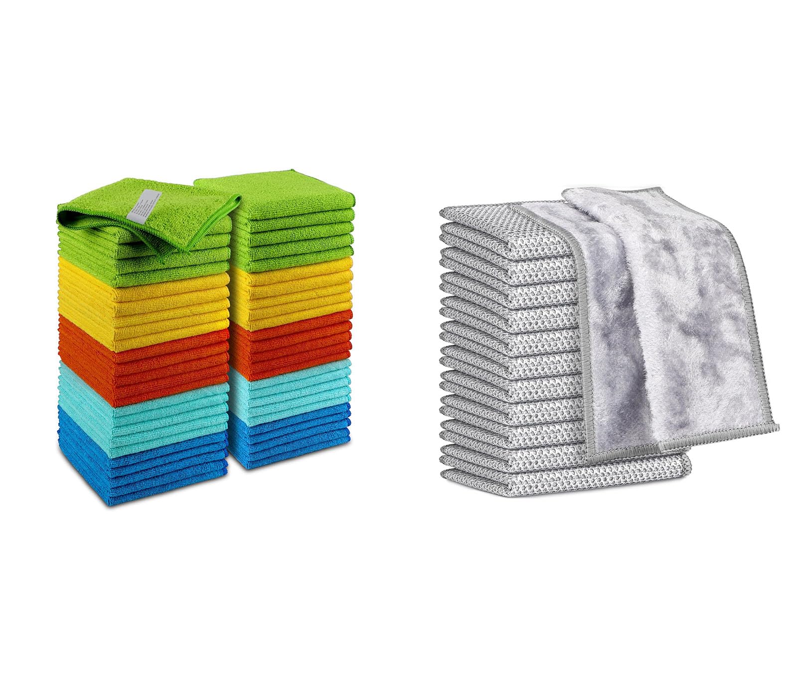 Amazon.com: AIDEA Multipurpose Wire Dishwashing Rag for Wet and Dry ...