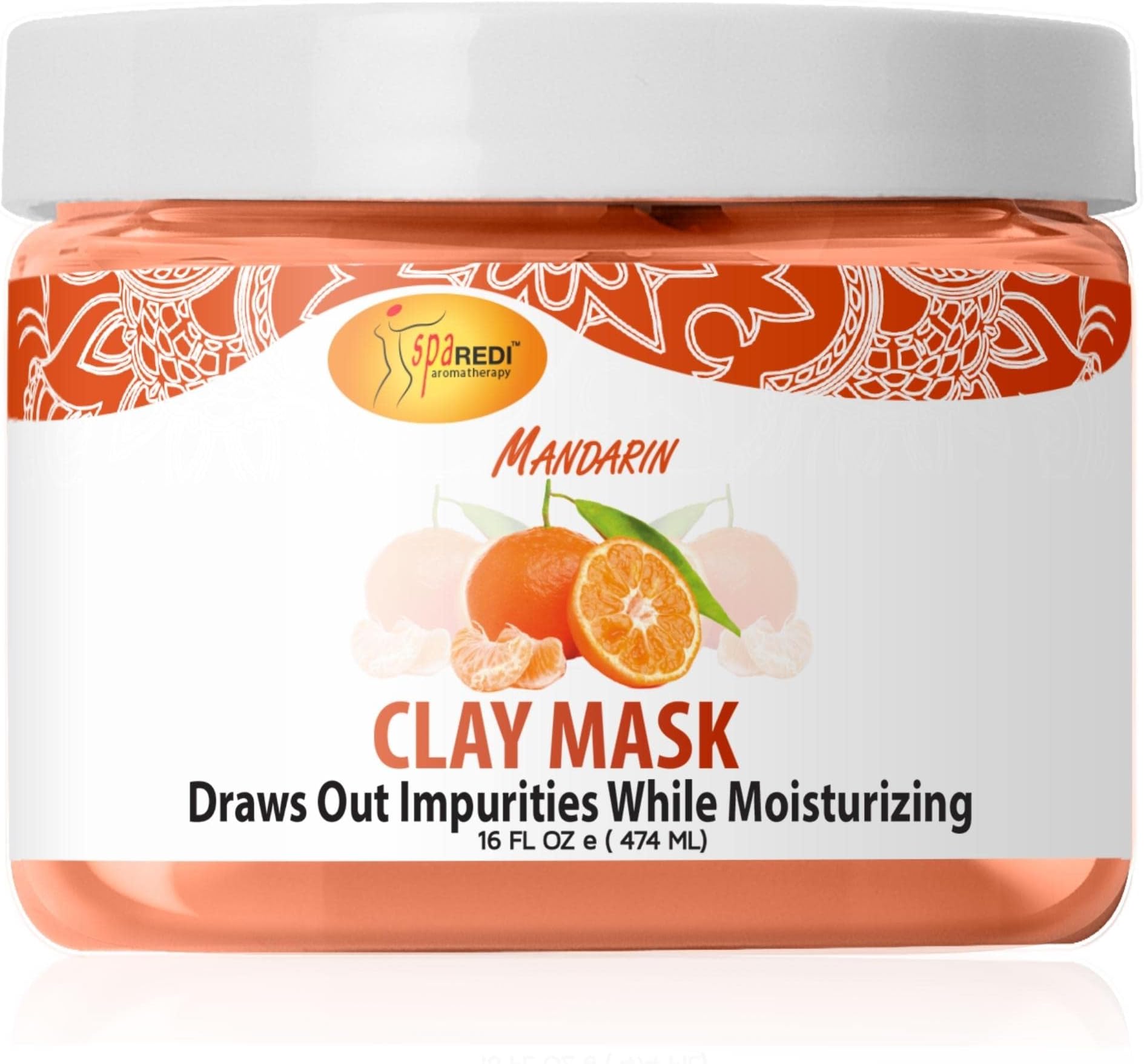 Amazon.com : SPA REDI - Clay Mask, Milk and Honey, 128 Oz - Pedicure ...