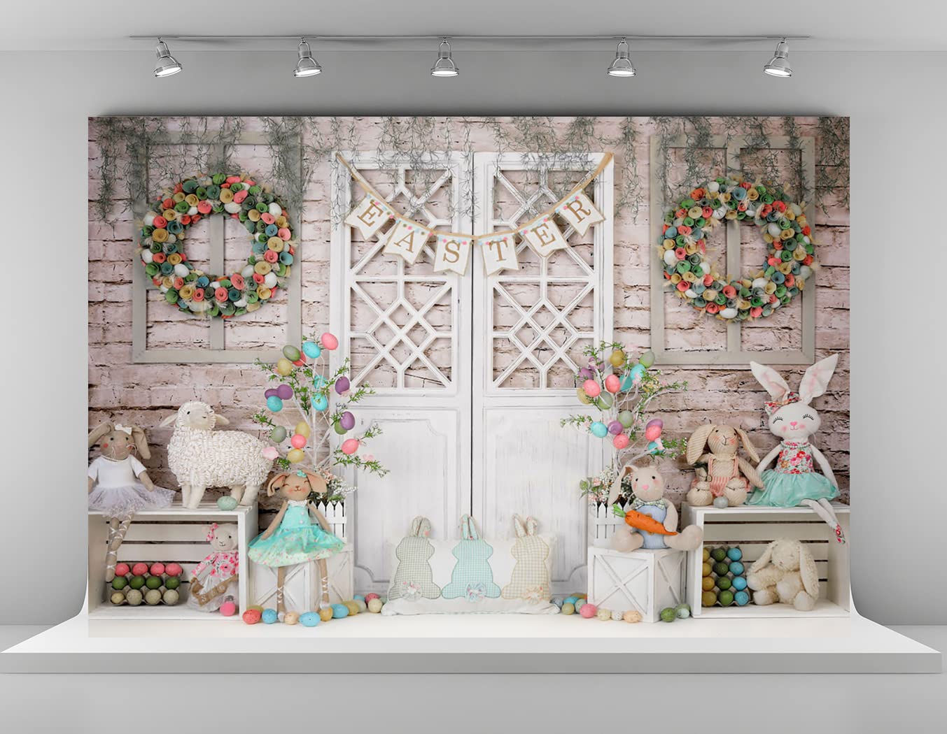 Easter Bunny Backdrops