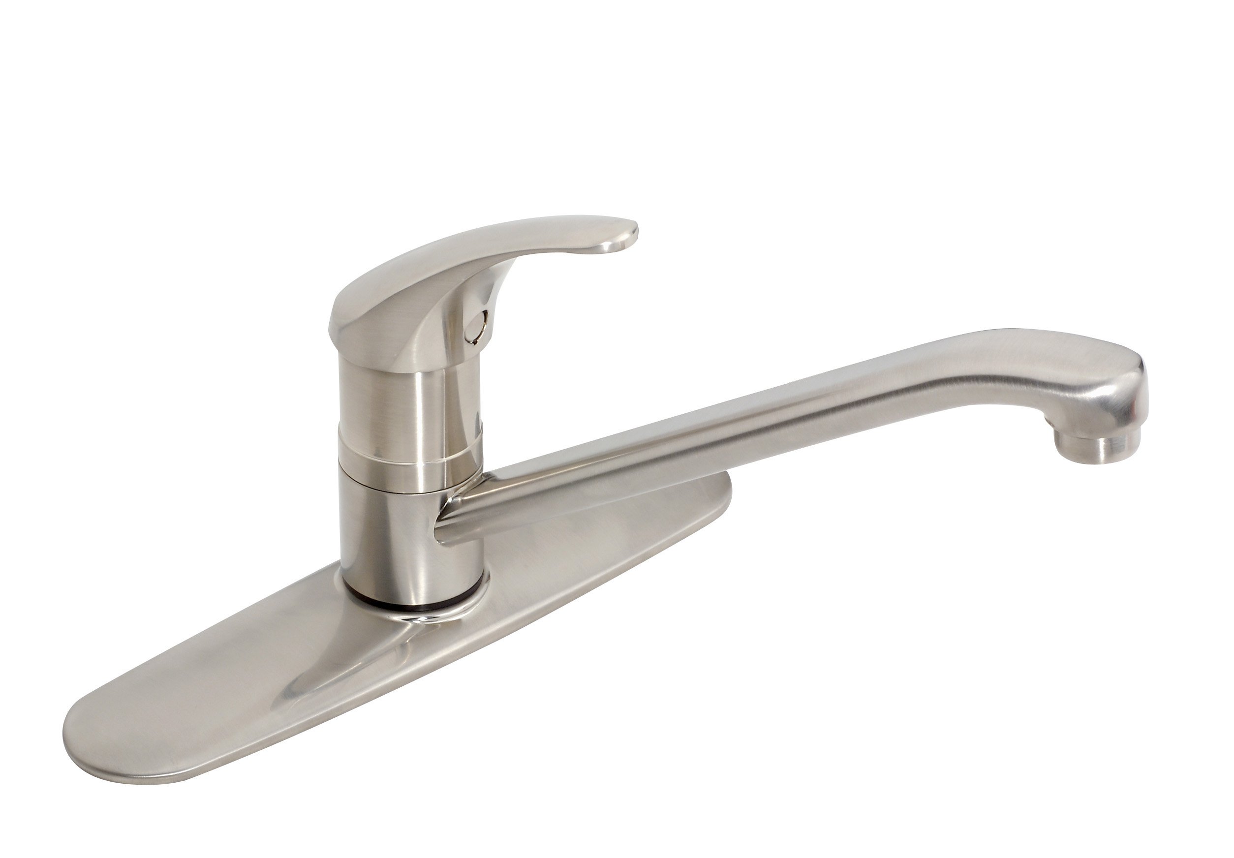 Symmons S-23-STN Origins Single-Handle Kitchen Faucet in Satin Nickel ...