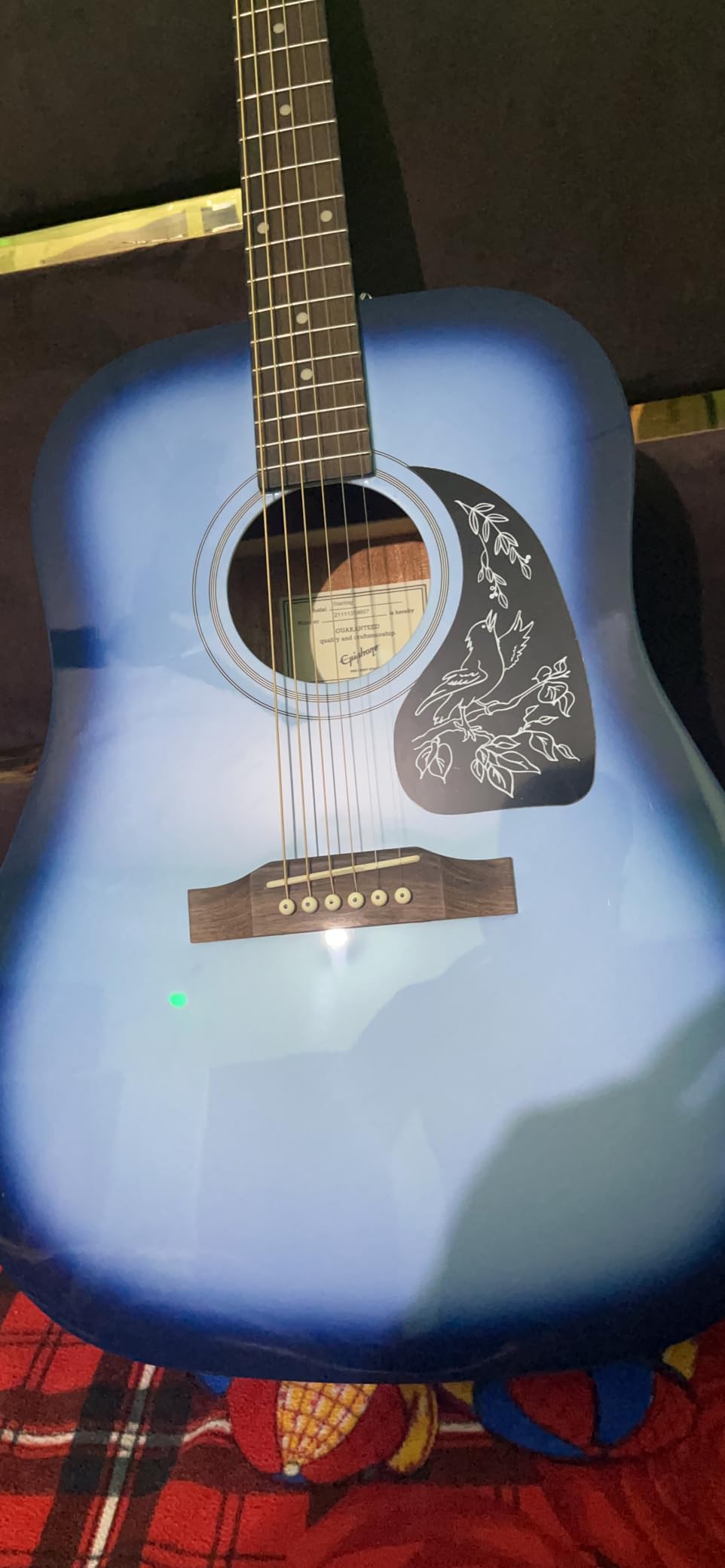 Epiphone Starling Acoustic Guitar Dreadnought (Ebony) : Amazon.in ...