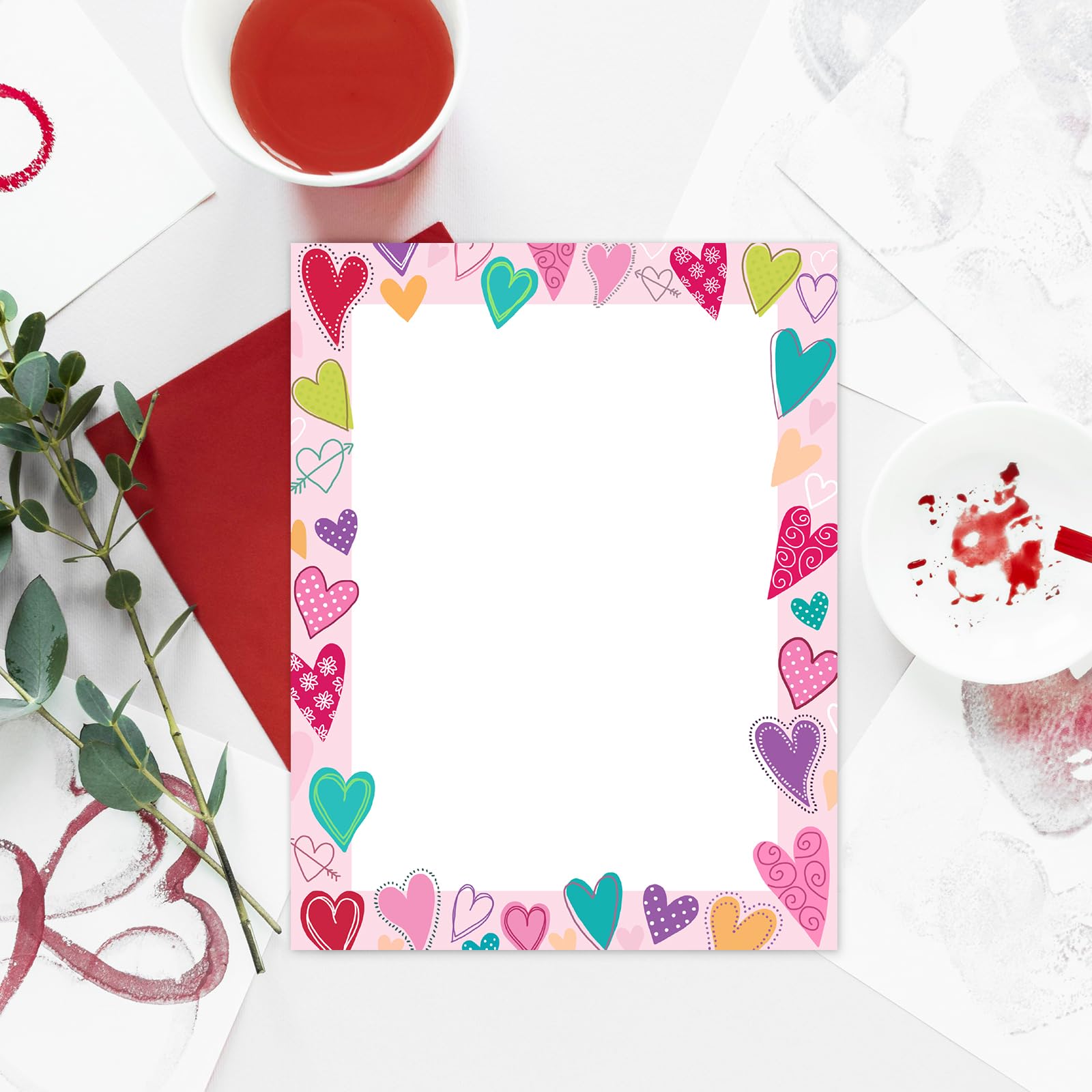 Valentine Letterhead Paper
