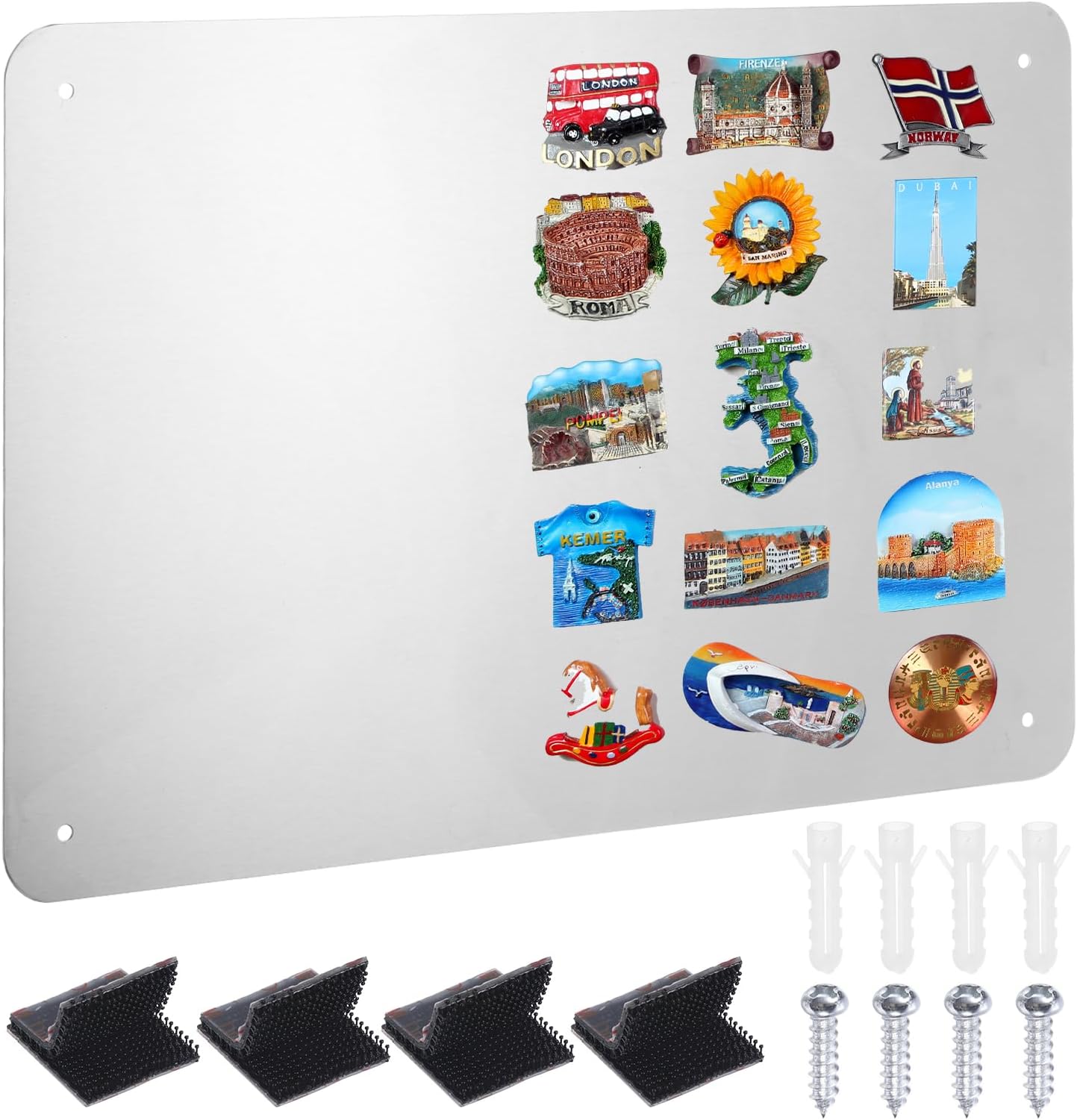Amazon.com : PATIKIL 11x17 Magnetic Board, Magnet Board Magnetic Wall ...