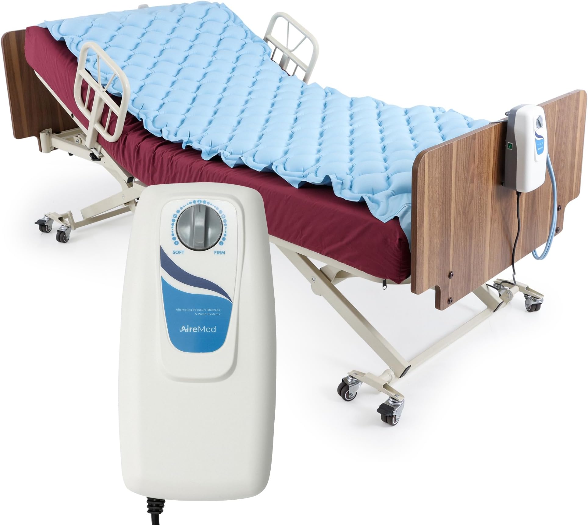 Amazon.com: AireMed Alternating Air Pressure Mattress Pad with Ultra ...