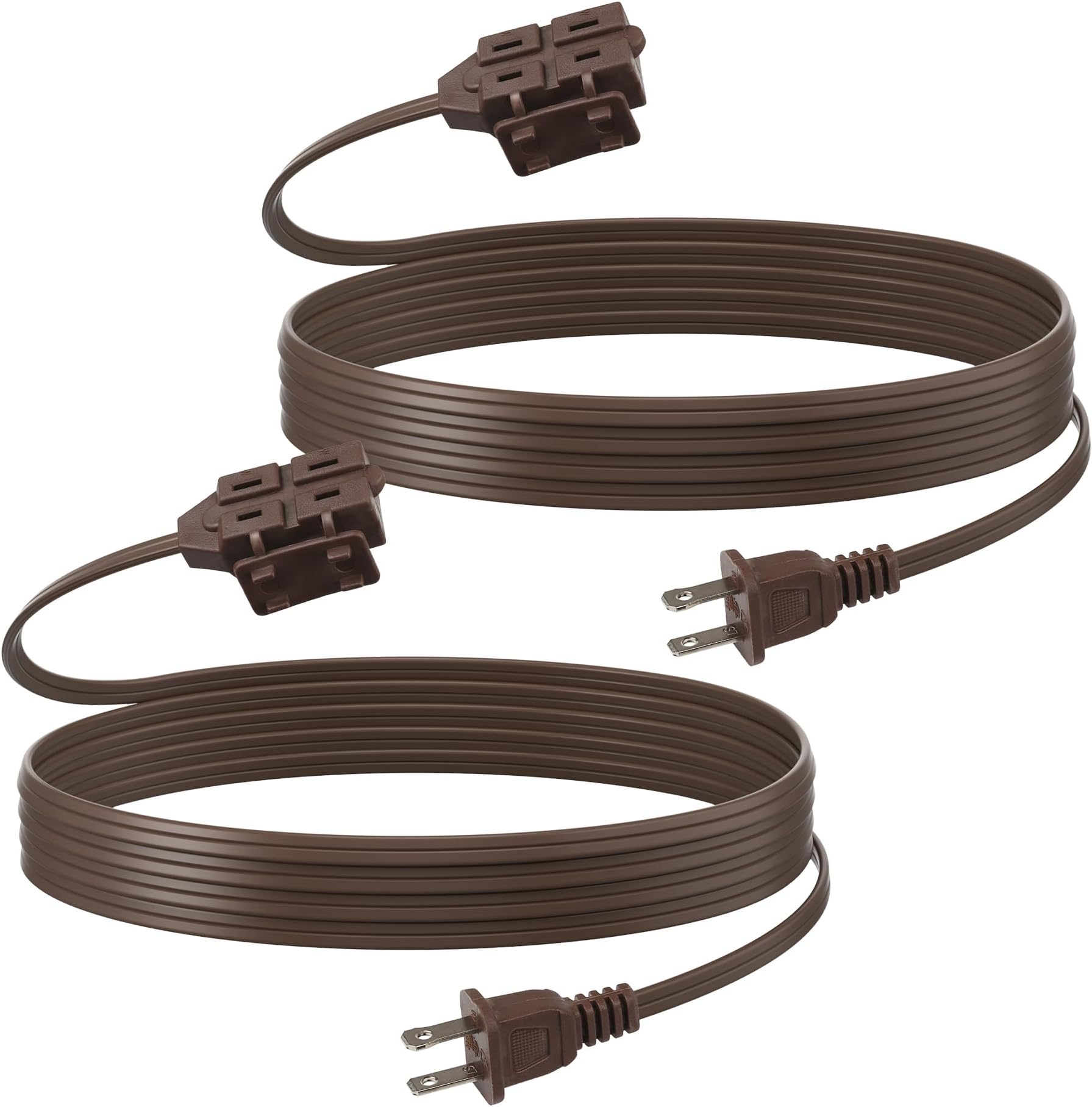 Amazon.com: Kanayu Christmas Extension Cord Indoor Outdoor 2 Prong ...