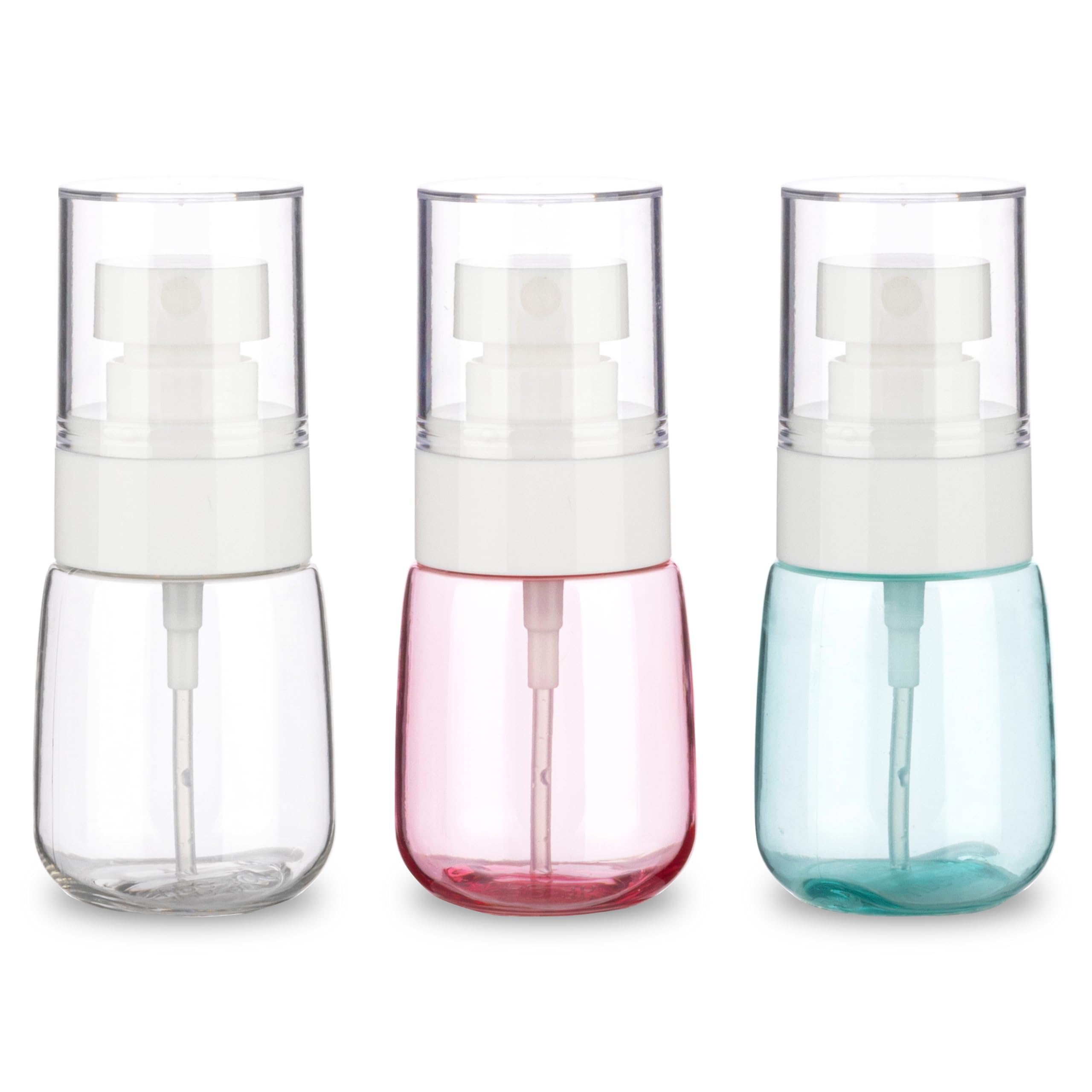 Amazon.com: IFDGCTK 3 Pack 1oz/30ml Small Spray Bottle, Plastic Mini ...