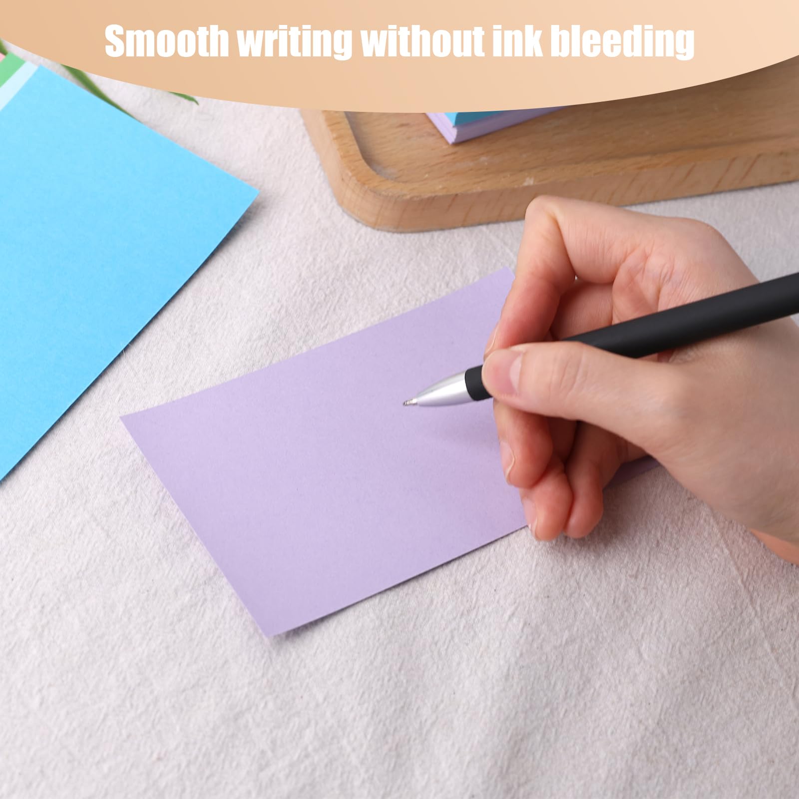 Snapklik.com : 450PCS Colored Index Cards, 3 X 5 Index Cards 10 Colors ...