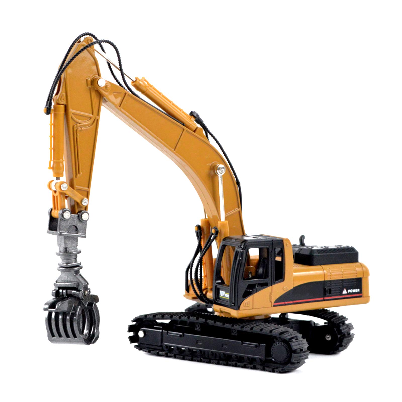 Buy NA 1/50 Scale Diecast Articulated Timber Grab Truck Alloy Models ...