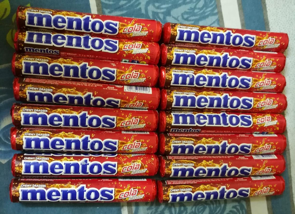 Mentos Cola Stick, 655.2g (18 Count) : Amazon.in: Grocery & Gourmet Foods