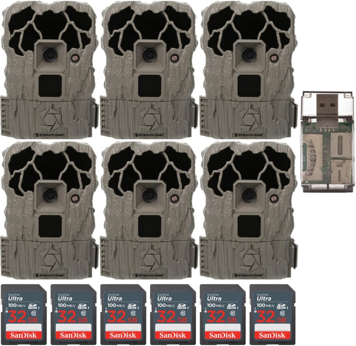 Amazon.com: Stealth Cam STC-VL22 22MP Image 720p Video Veil Trail Camera with 80-Feet Detection ...