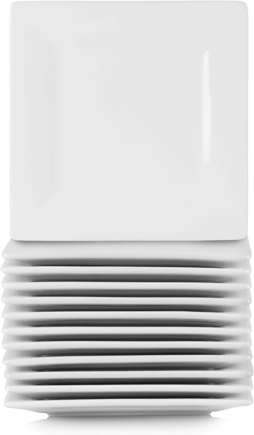 Amazon.com: FAMHH 8 Inch Appetizer Plates Set with Dipping Cups for ...