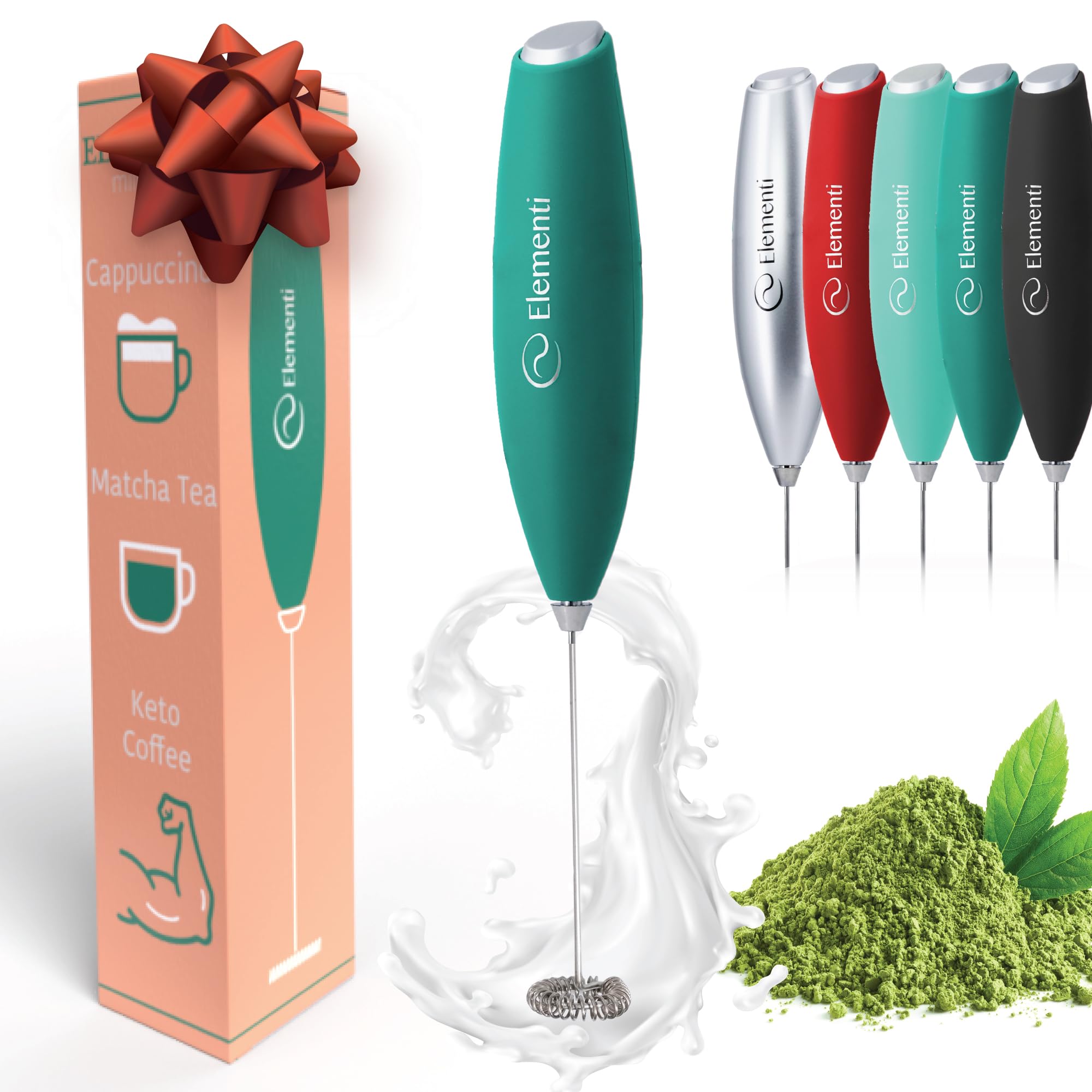 Amazon.com: Elementi Matcha Whisk for Your Matcha Kit - Matcha Mixer ...