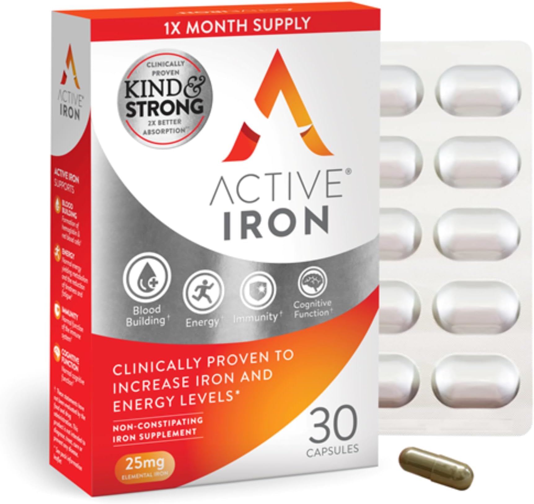 Amazon.com: NU-IRON 150mg 100ct Caps : Health & Household