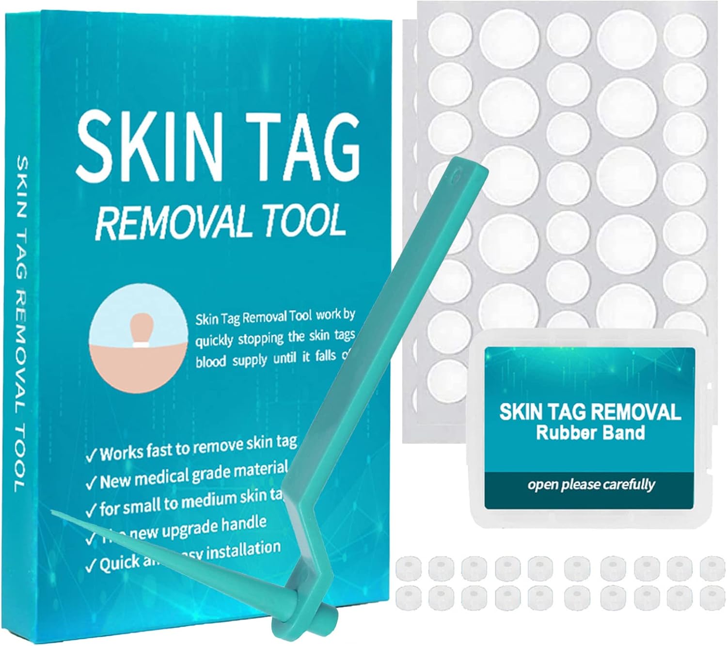 Dispositif de Suppression D'étiquettes Acrochordons Cutanées, Skin Tag ...