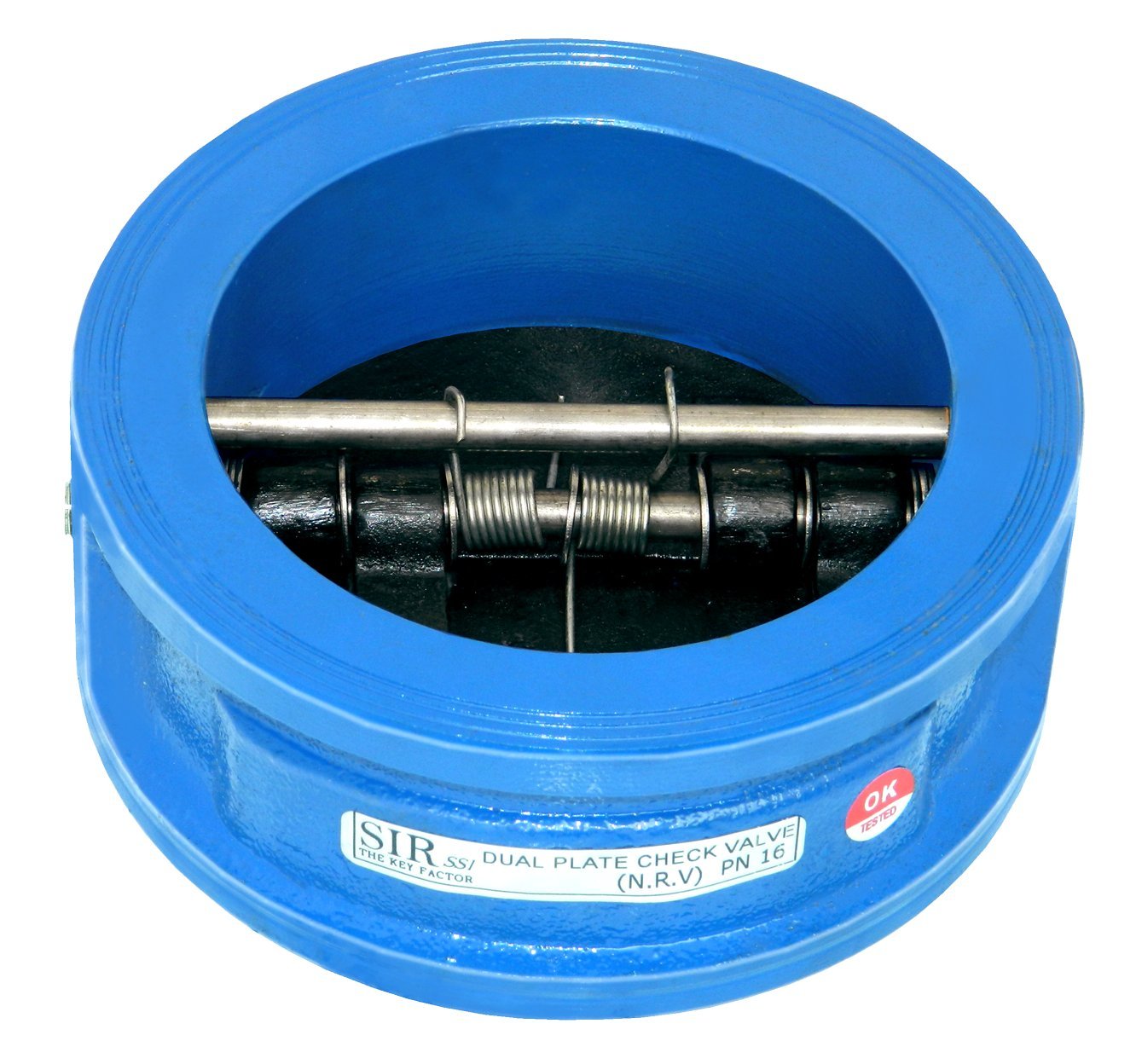 Buy SIR DUCTILE IRON DUAL PLATE CHECK VALVE 200MM PN-25 DISC-SS304 ...