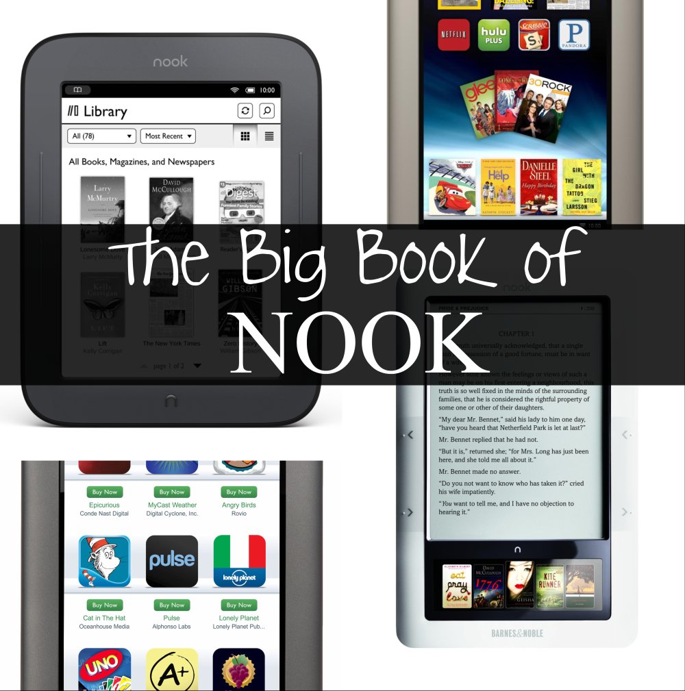 Amazon.com: The Big Book of Nook: Handbooks Covering the Nook Tablet ...