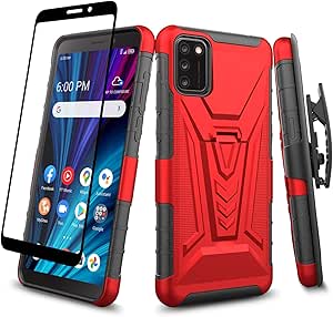 Amazon.com: Case for Lively Jitterbug Smart4 / TCL 40 XL/TCL 40 T Case with Kickstand Belt Clip ...