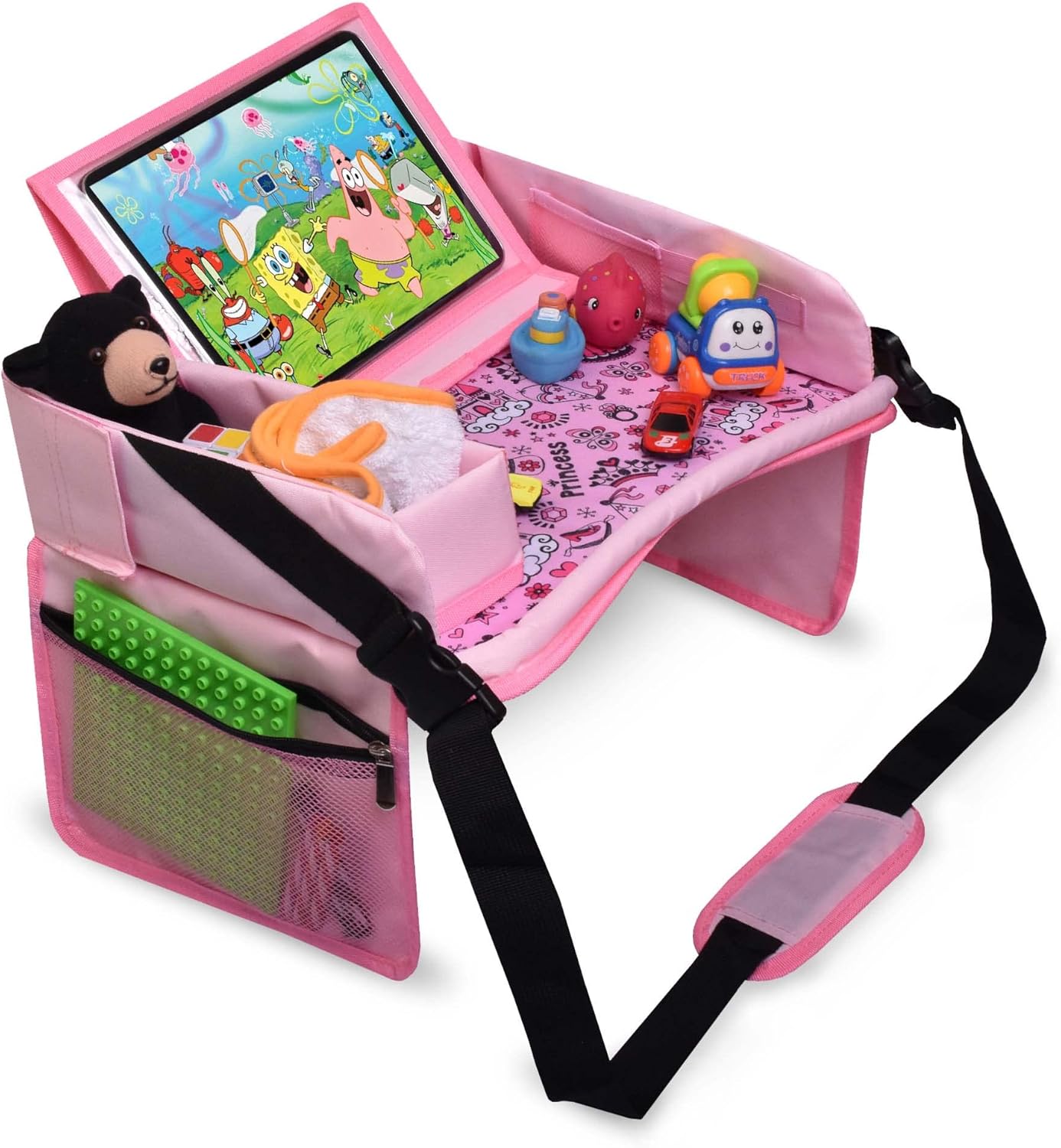 DMoose Kids Travel Tray for Toddler Car Seat, Travel Tray for Kids Car ...