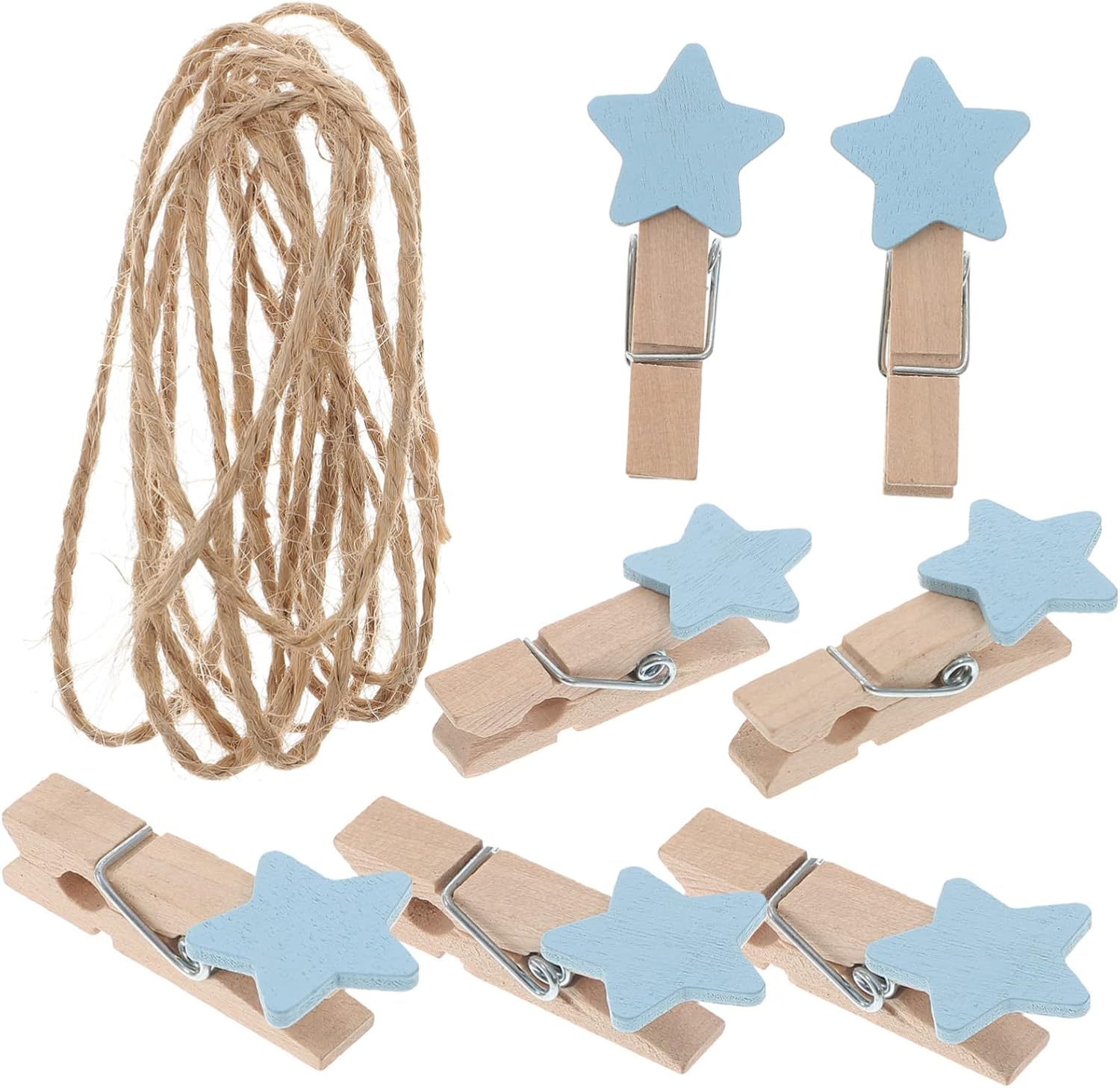 Amazon.com: FONDOTIN Star Clips for Photo Display Memo Holder Star ...