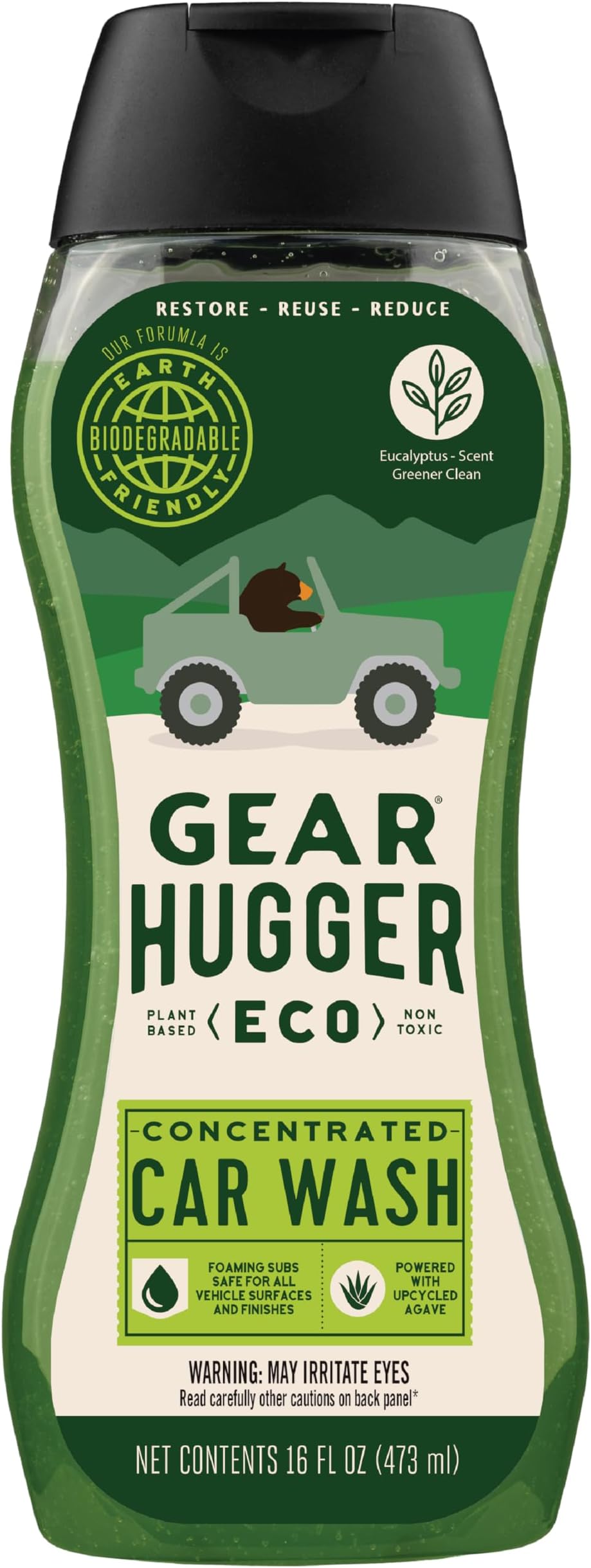 Amazon.com: Gear Hugger Car Wash Soap (16 oz, Pack of 1) – Eco-Friendly ...