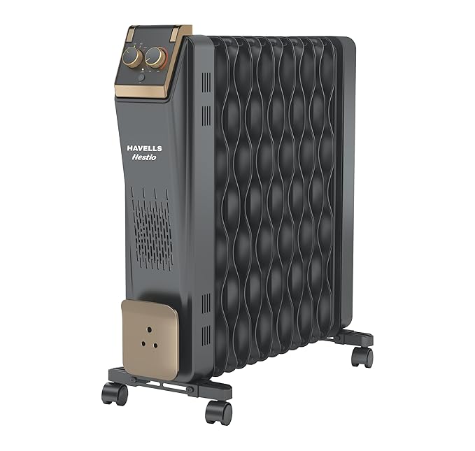 Havells 13 Fin Hestio Wave Fin OFR (Oil Filled Radiator)|Room Heater ...