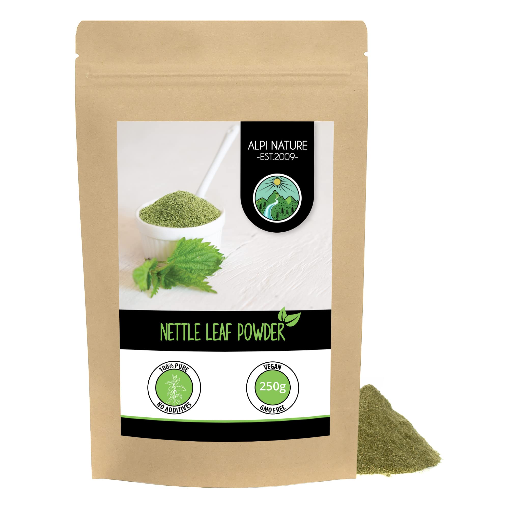 Nettle Powder (250g, 8.8 oz), Stinging Nettle, 100% Natural, Gently ...