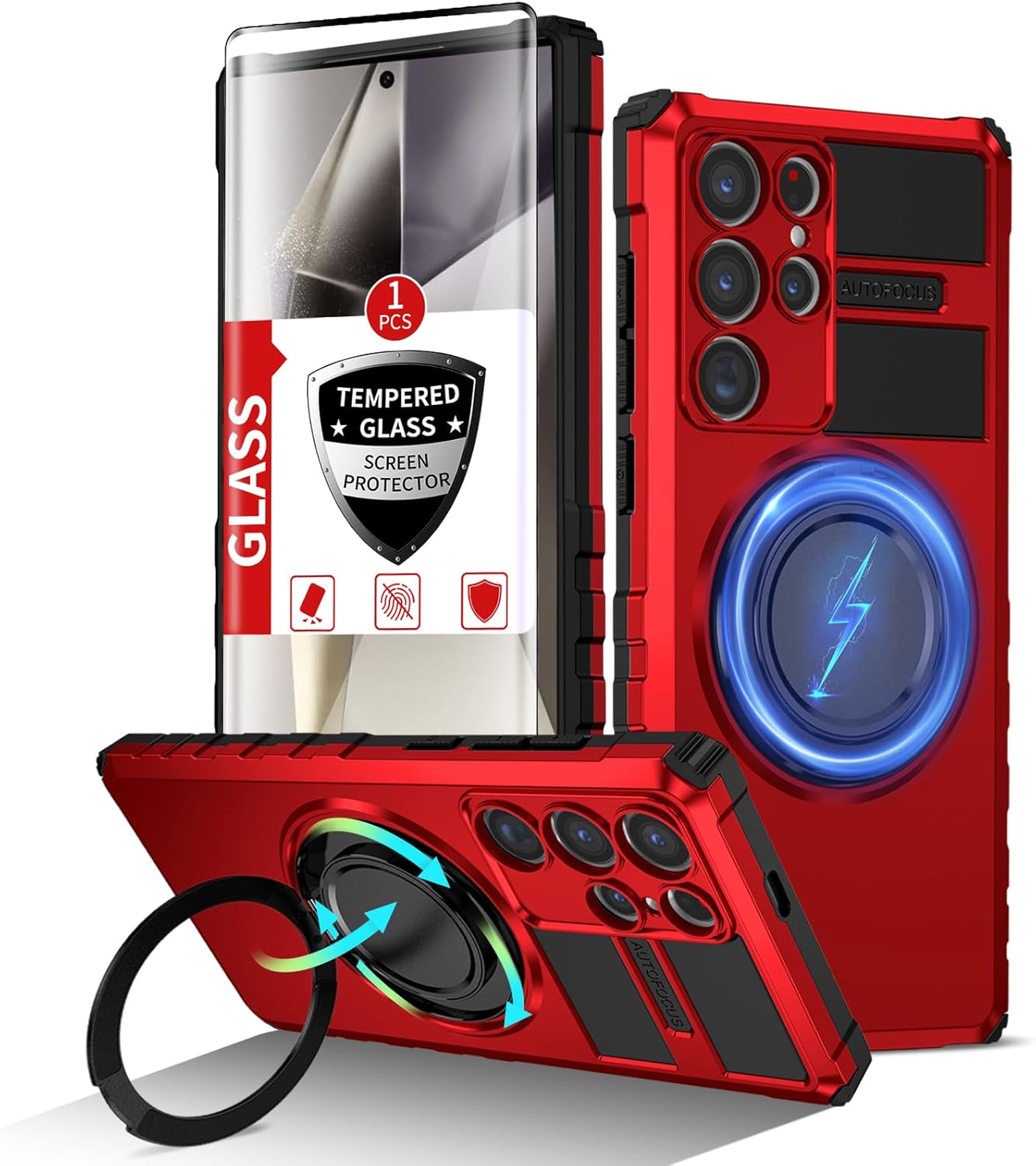 Amazon.com: IYTRRYH for Samsung Galaxy S24 Ultra Case Magnetic ...