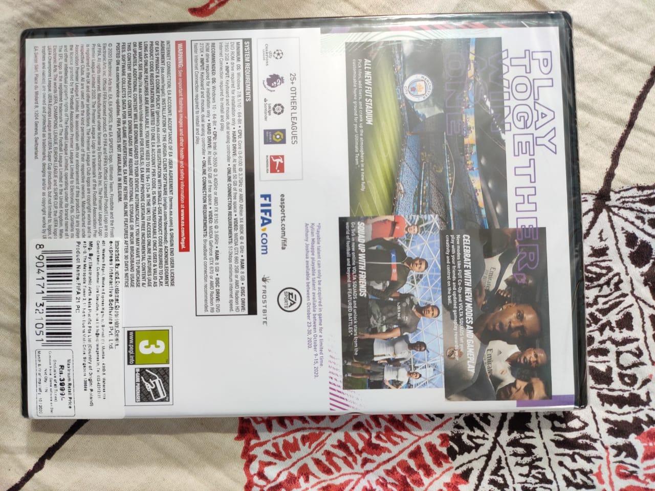 Buy FIFA 21 Standard Edition (PC) Online at Low Prices in India ...