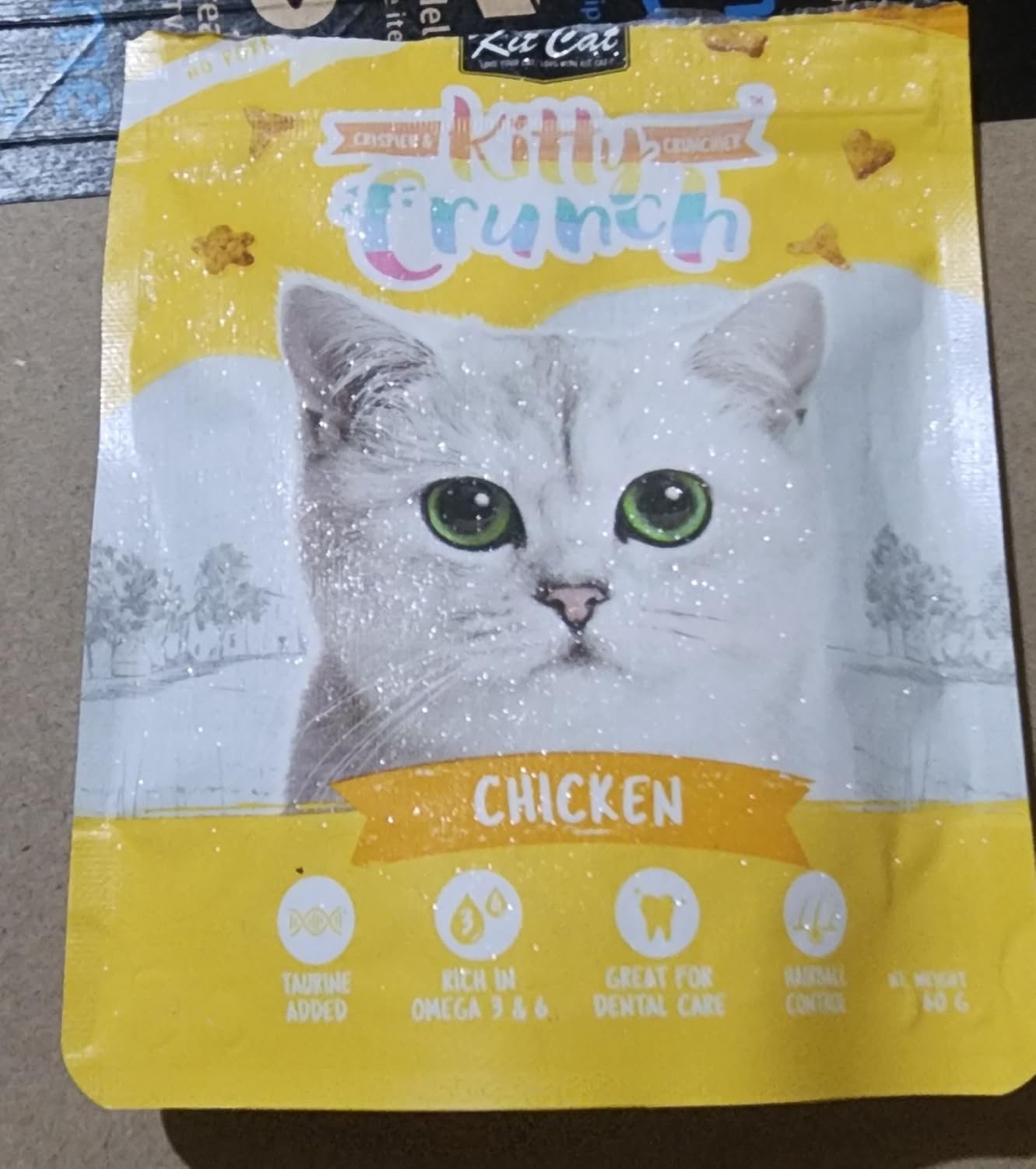 Kit Cat Kitty Crunch Chicken Treat 60 g : Amazon.com.au: Pet Supplies