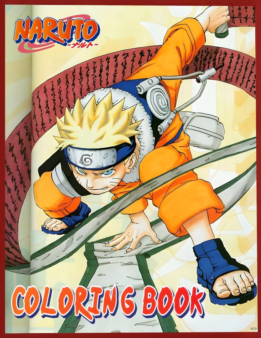 Naruto Coloring book: Colorful Ninja Adventures: Lane, Sean ...