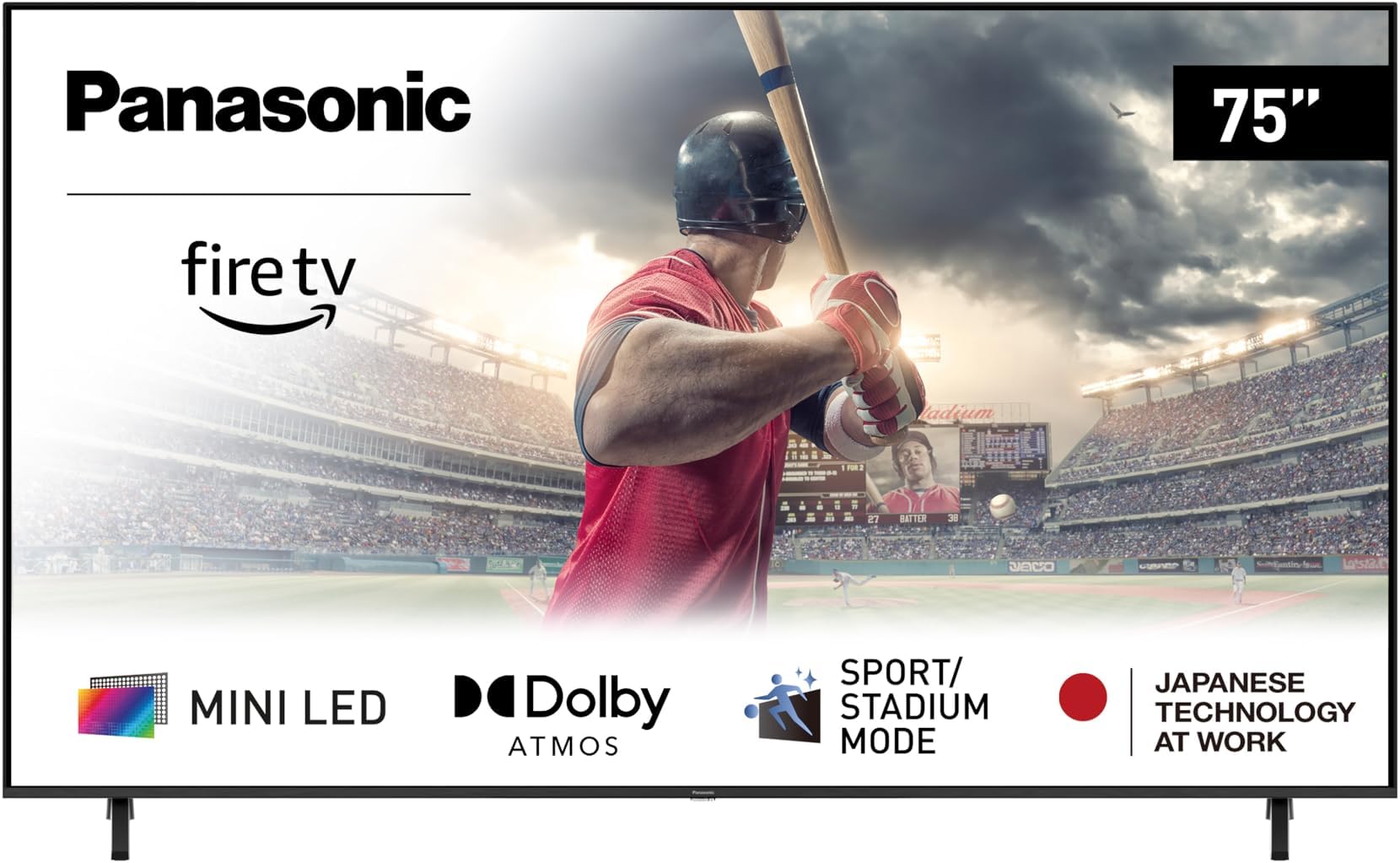 Panasonic Fire TV 75" W95 Series Mini LED smart TV | Amazon