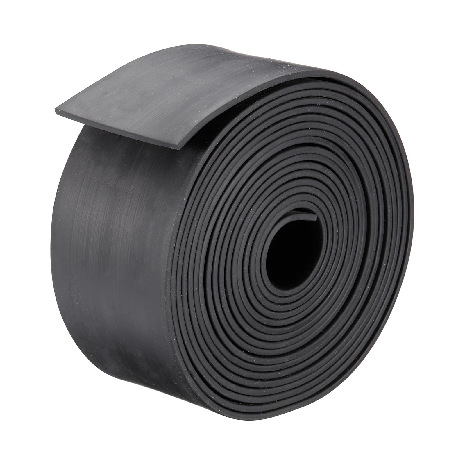 sourcing map Neoprene Rubber Sheet Rolls 3mm(T) x60mm(W) x4m(L), Solid ...