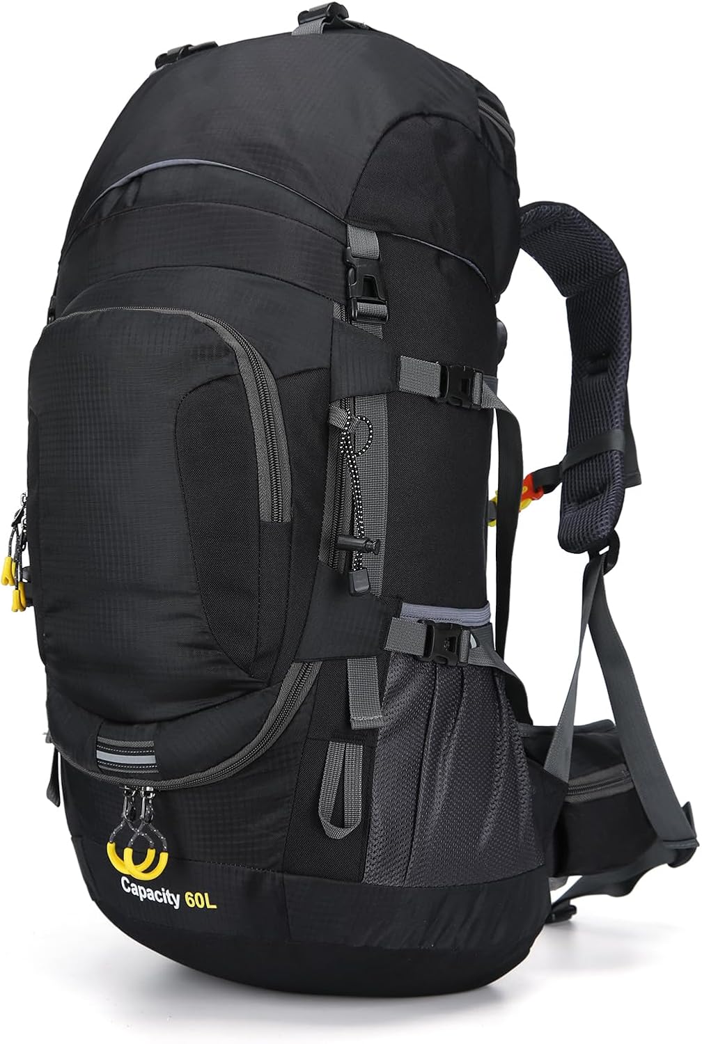 Amazon.com: ShowyLive 60L Waterproof Hiking and Camping Backpack for ...