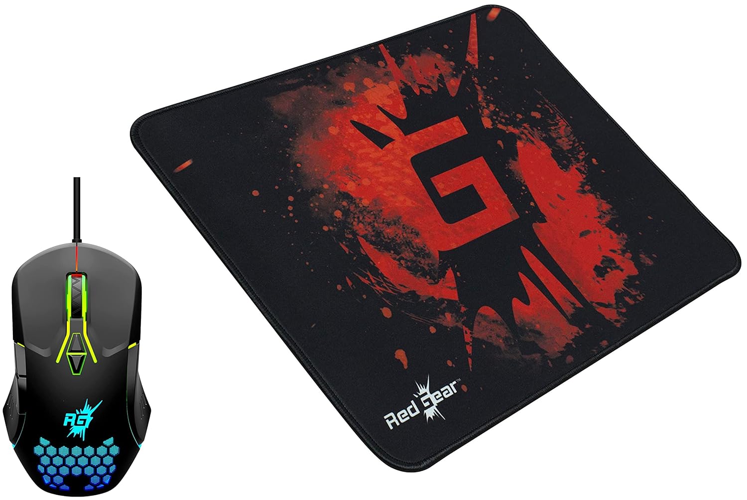 Redgear A-15 Wired Gaming Mouse with Upto 6400 DPI, RGB & Driver ...