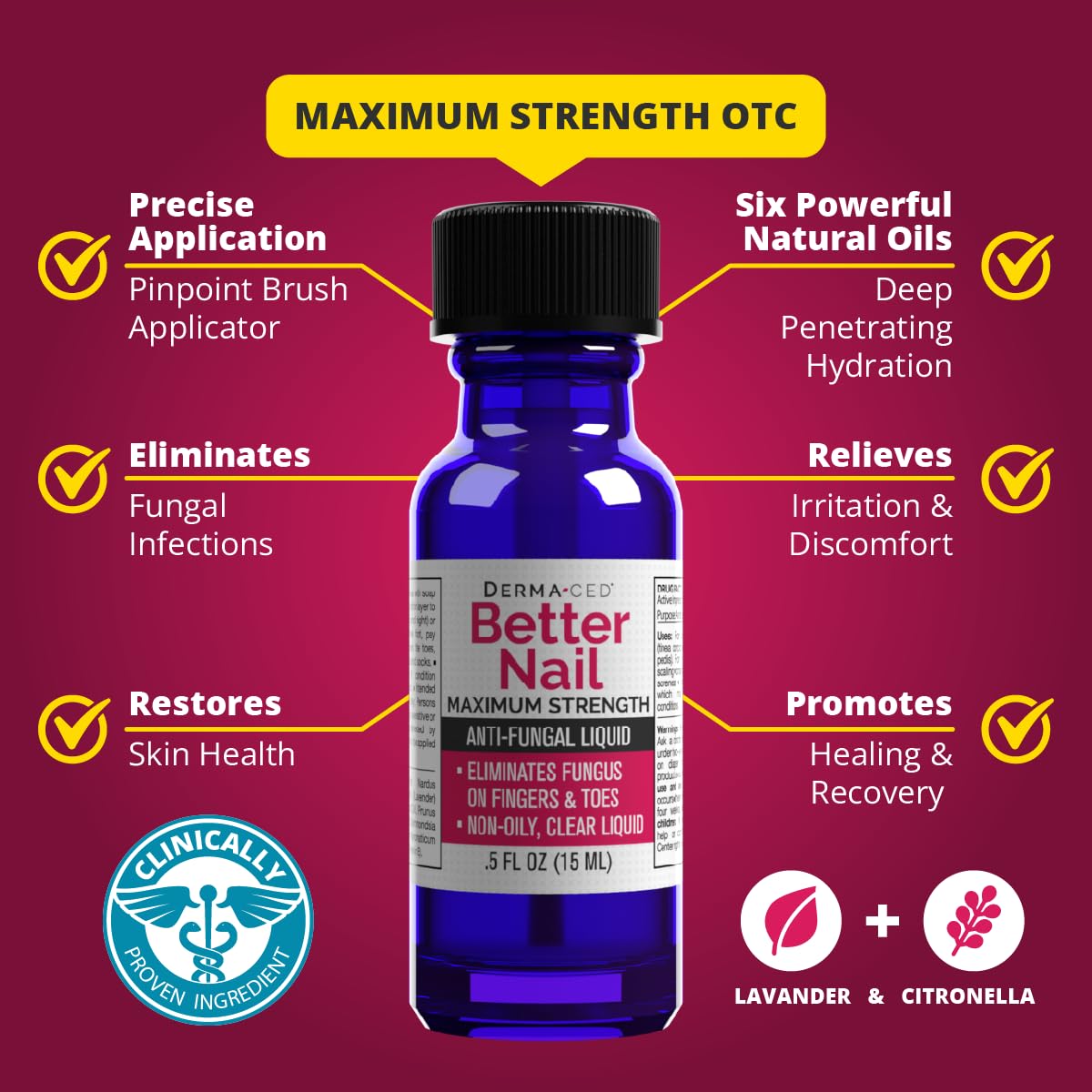 Better Nail – Tratamento Para Fungos Sob e Ao Redor da Unha – Fórmula ...