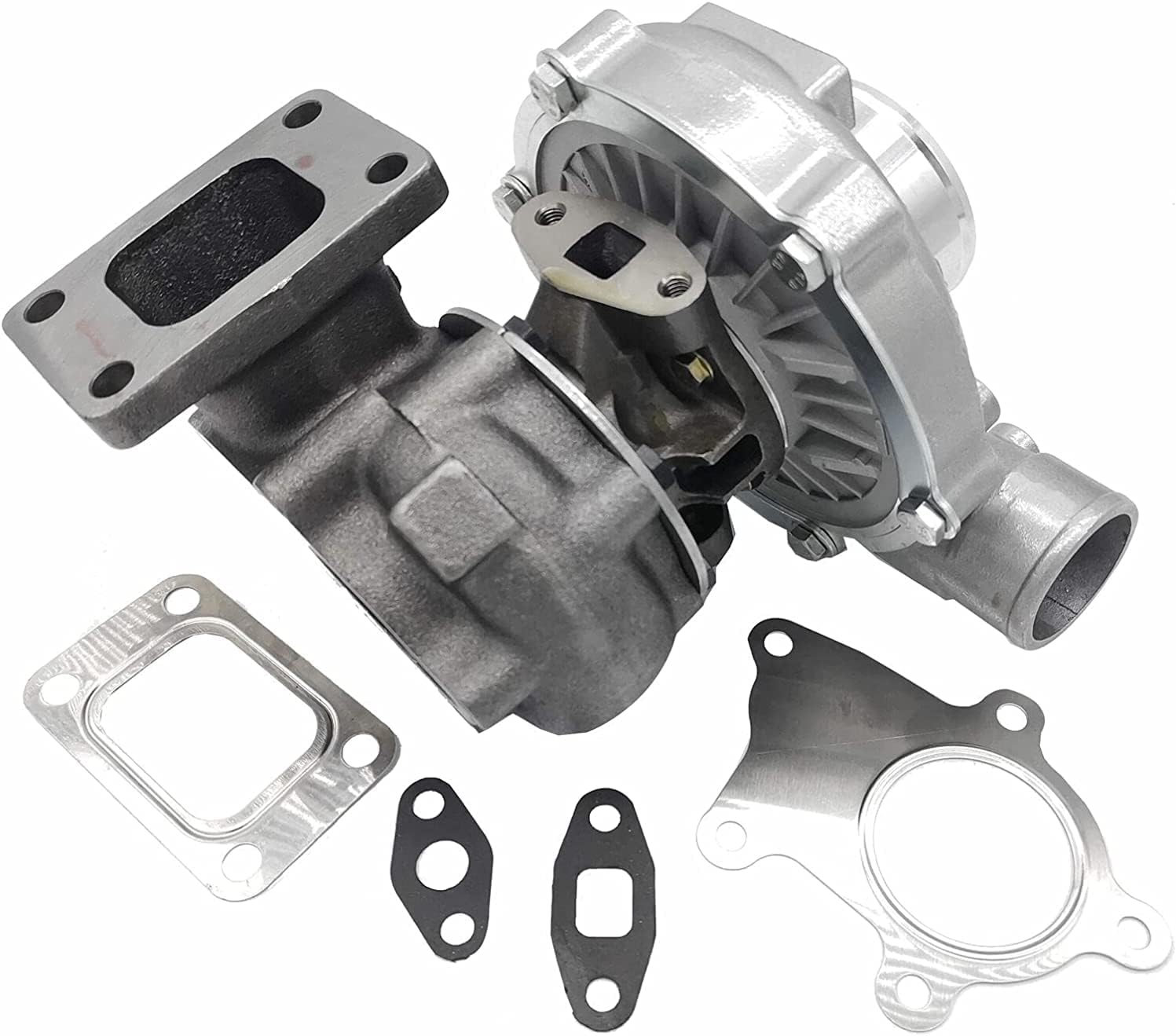 Amazon.com: Hybrid T04E T3/T4 Turbocharger .57 A/R 5-Bolt Flange 44 ...