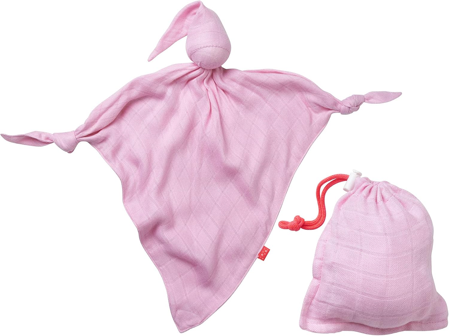 Cuski Bamboo Muslin Baby Comforter, Mussi Cuski – Rose Pink – BigaMart
