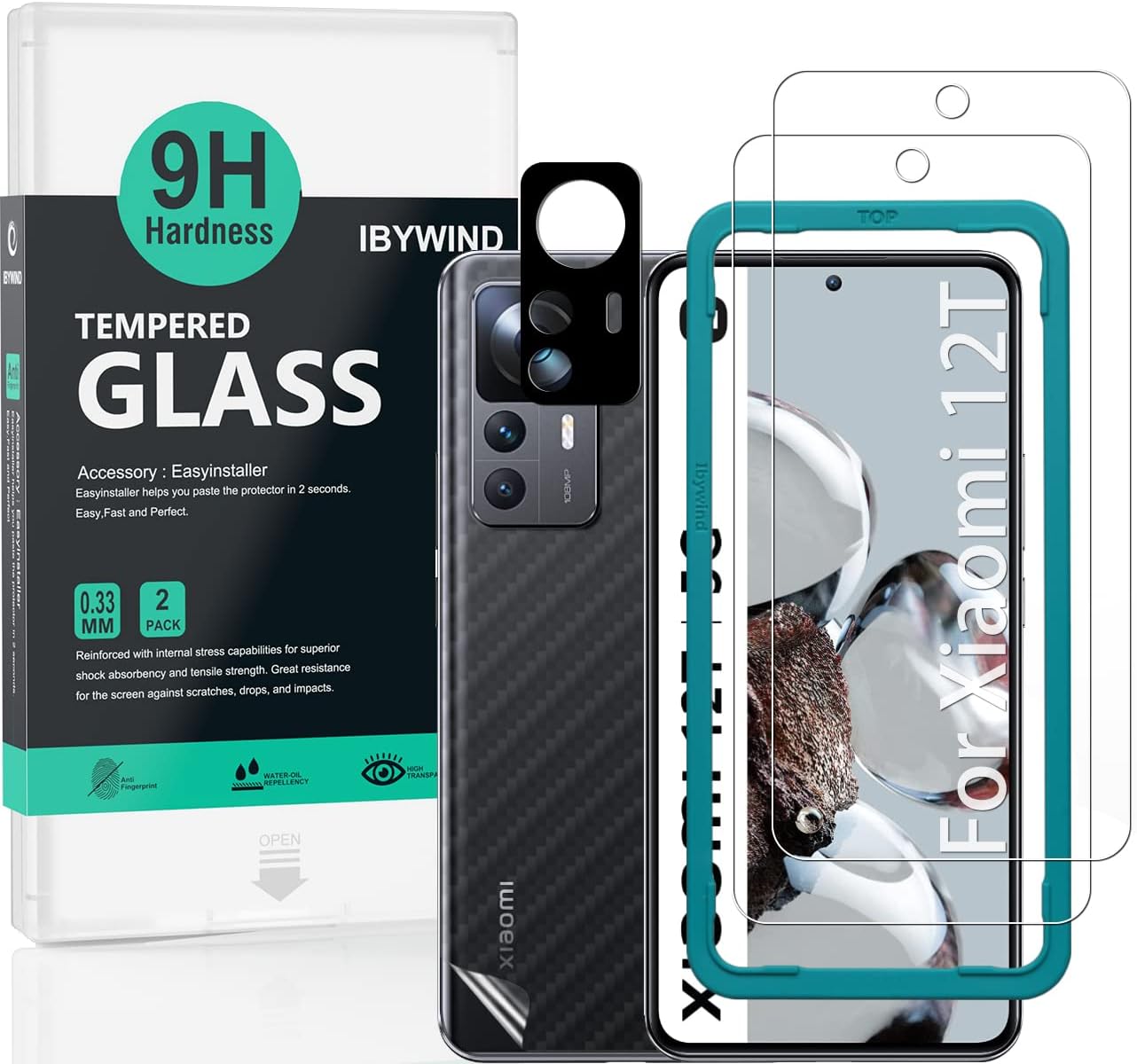 Ibywind Screen Protector For Redmi Note 12 Pro 5G/Redmi Note 12 Pro+ 5G ...