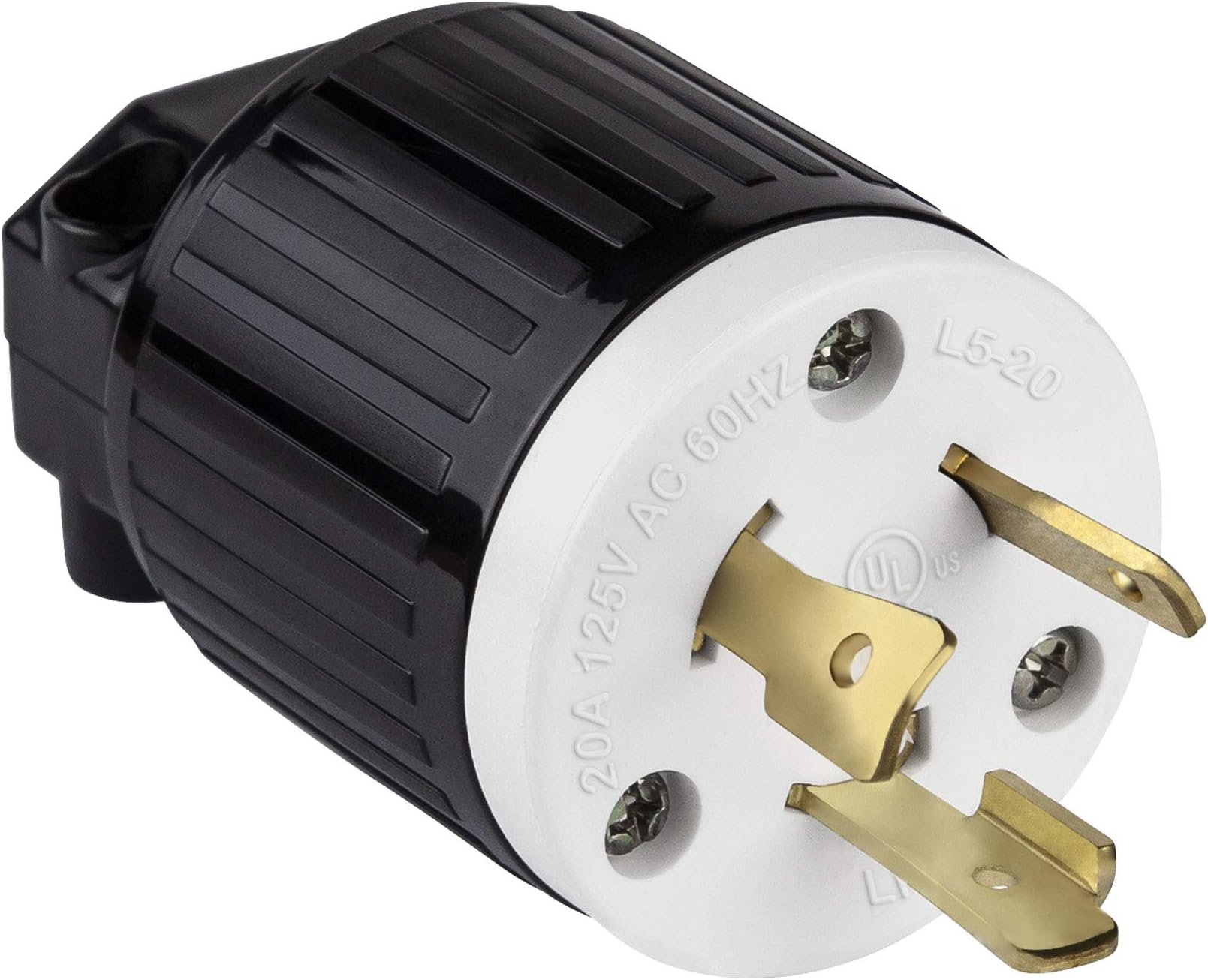 Nema L5-20P 20 Amp 125 Volt Connector, L5-20 Locking Power Cord ...