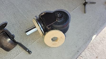 Amazon.com: Upright Piano Wheels Casters - Set of 4 - Dual Rubber ...