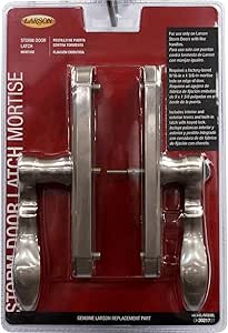Amazon.com: Larson M2 Brushed Nickel Zinc Mortise Latch, Silver : Tools ...