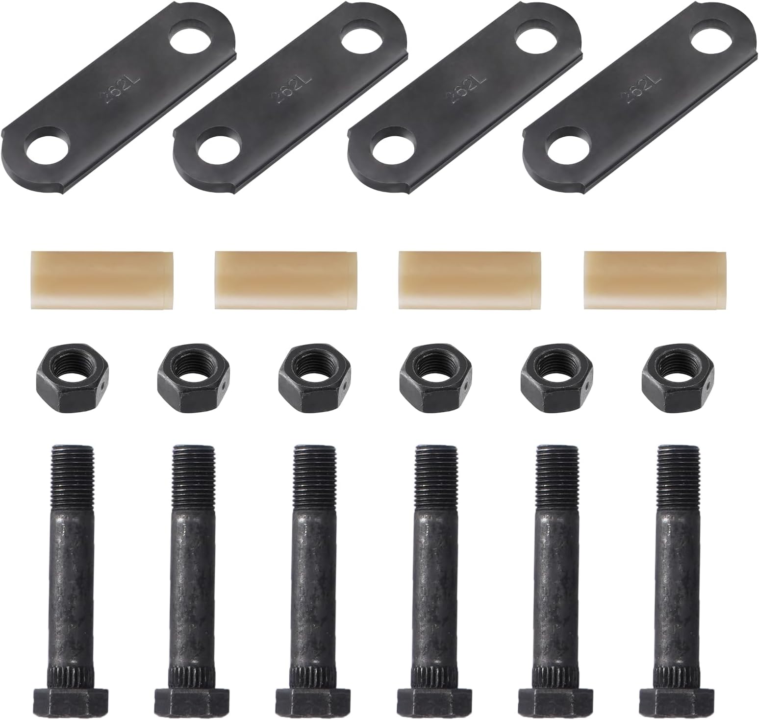 Amazon.com: Racewill Trailer Axle Shackles Kit: Trailer Shackles with ...