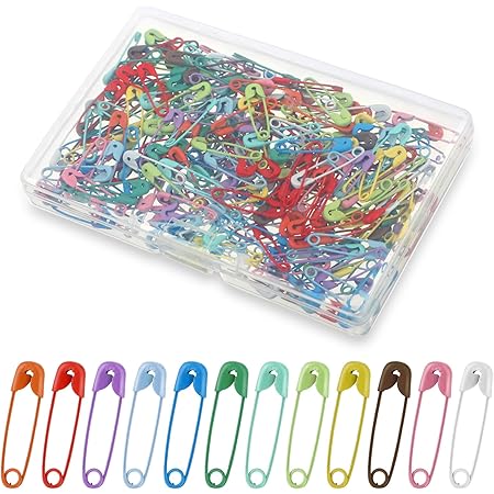 Amazon.com: Mabor 250Pcs Small Safety Pins for Clothes 0.75 Inch ...