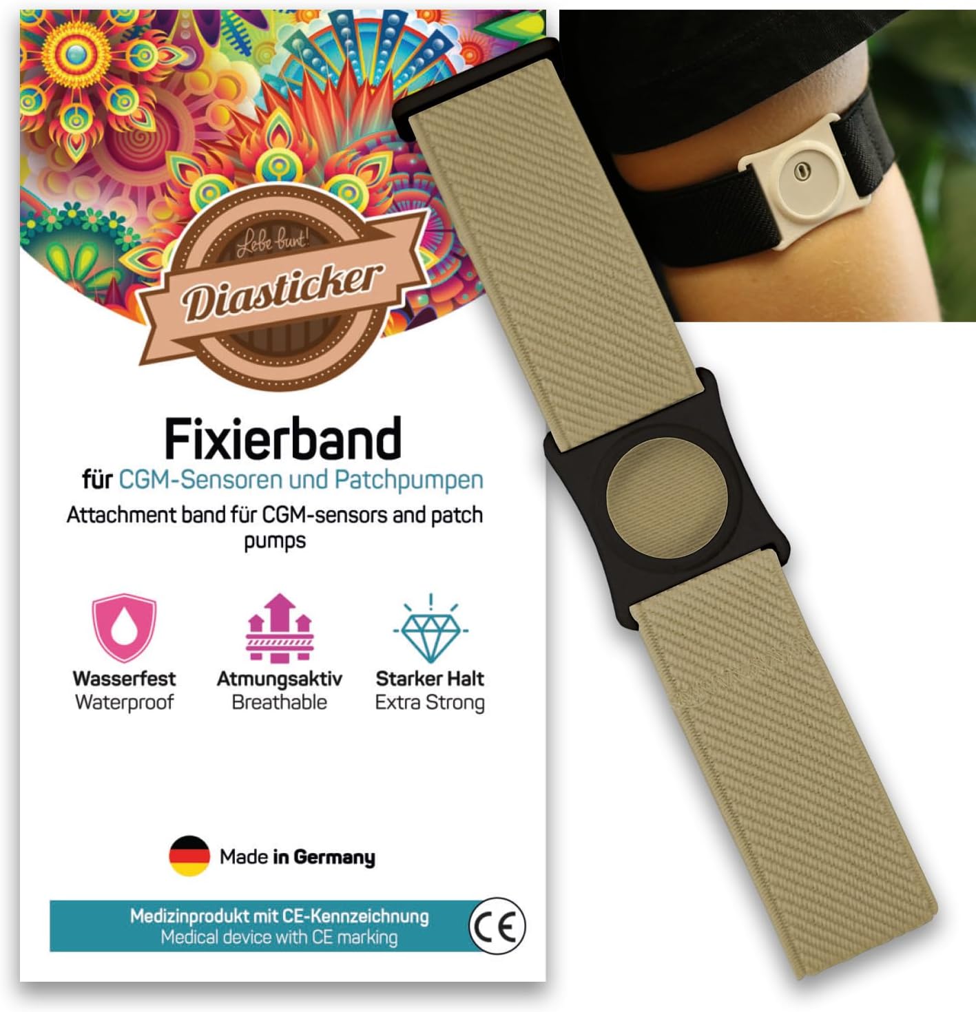Diasticker® | Freestyle Libre 3 - Fixierband | Flexibel - Wasserfest ...