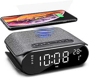 CLEVER BRIGHT Alarm Clocks Radio: Digital Clock for Bedrooms - Fast ...