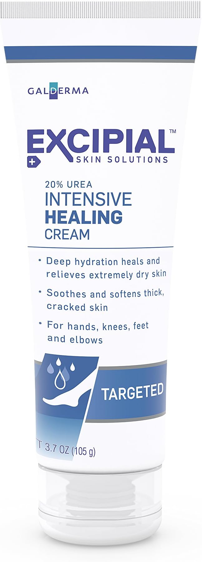 Amazon.com : Excipial Urea 20% Intensive Healing Cream, 3.7 Ounce ...