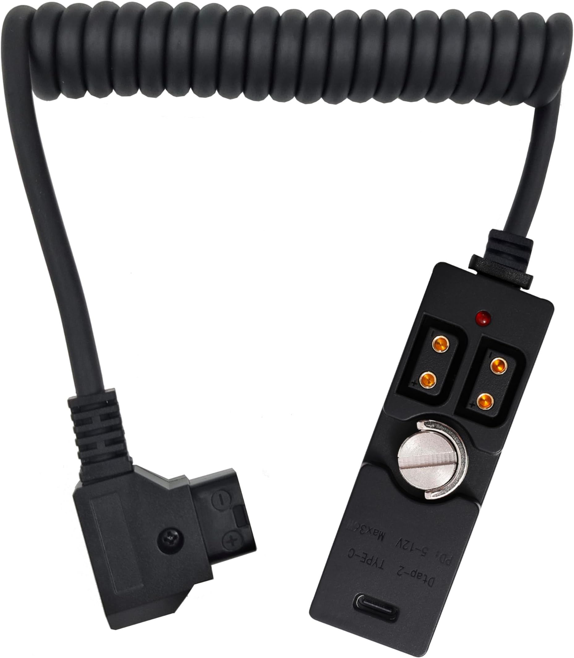 Amazon.com: D-tap Male to 4 Port Female Splitter Power Cable Hub ...