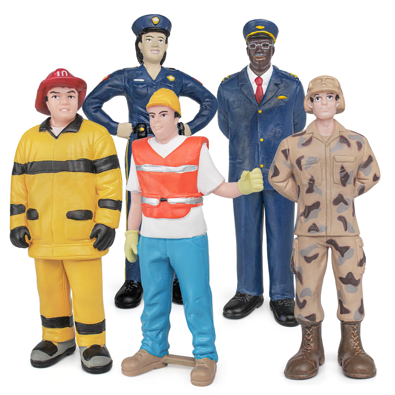 Amazon.com: 5PCS Professional Character Models Figures Set Educational ...