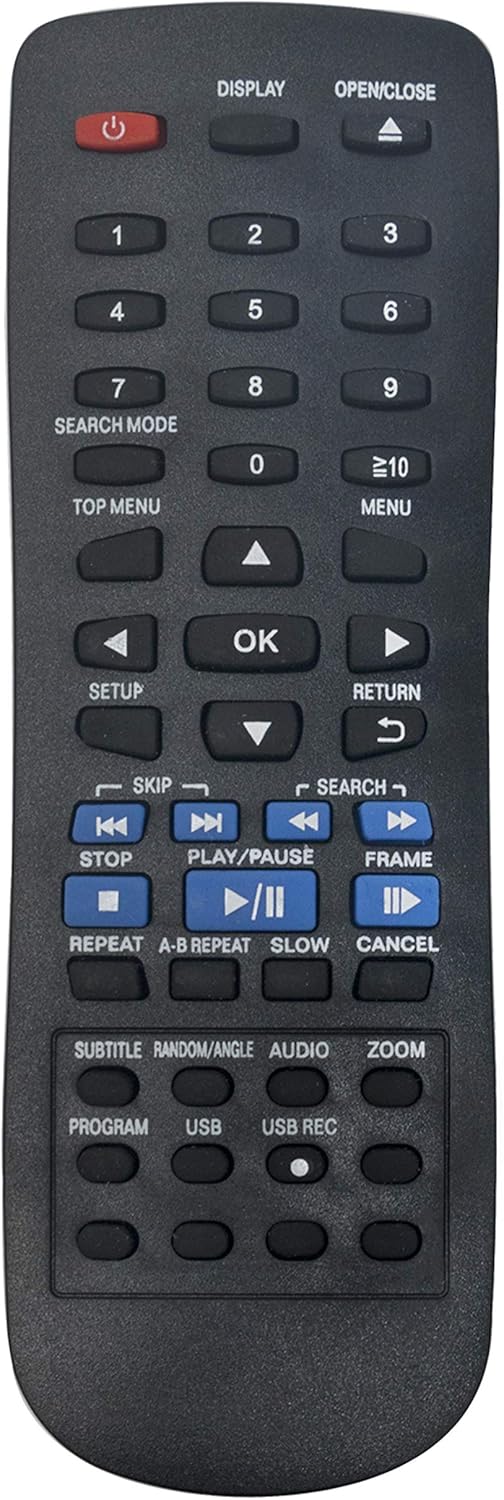 Amazon.com: N2QAYA000015 Replaced Remote fit for Panasonic DVD CD ...